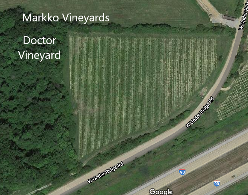 Doctor Vineyard Map – Markko Vineyard and Winery