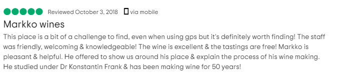 Markko_Reviews_TripAdvisor_2019 – Markko Vineyard and Winery